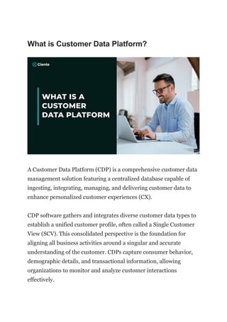What is Customer Data Platform.pdf