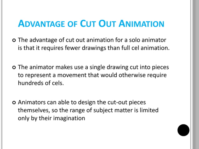 What is Cut Out Animation Technique? | PPTX