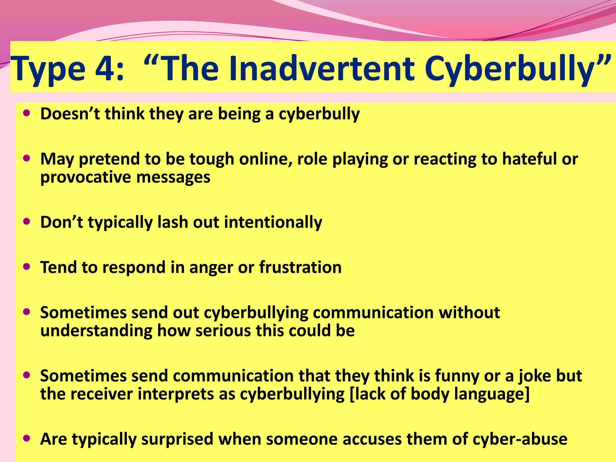 What is cyberbullying presentation | PPTX