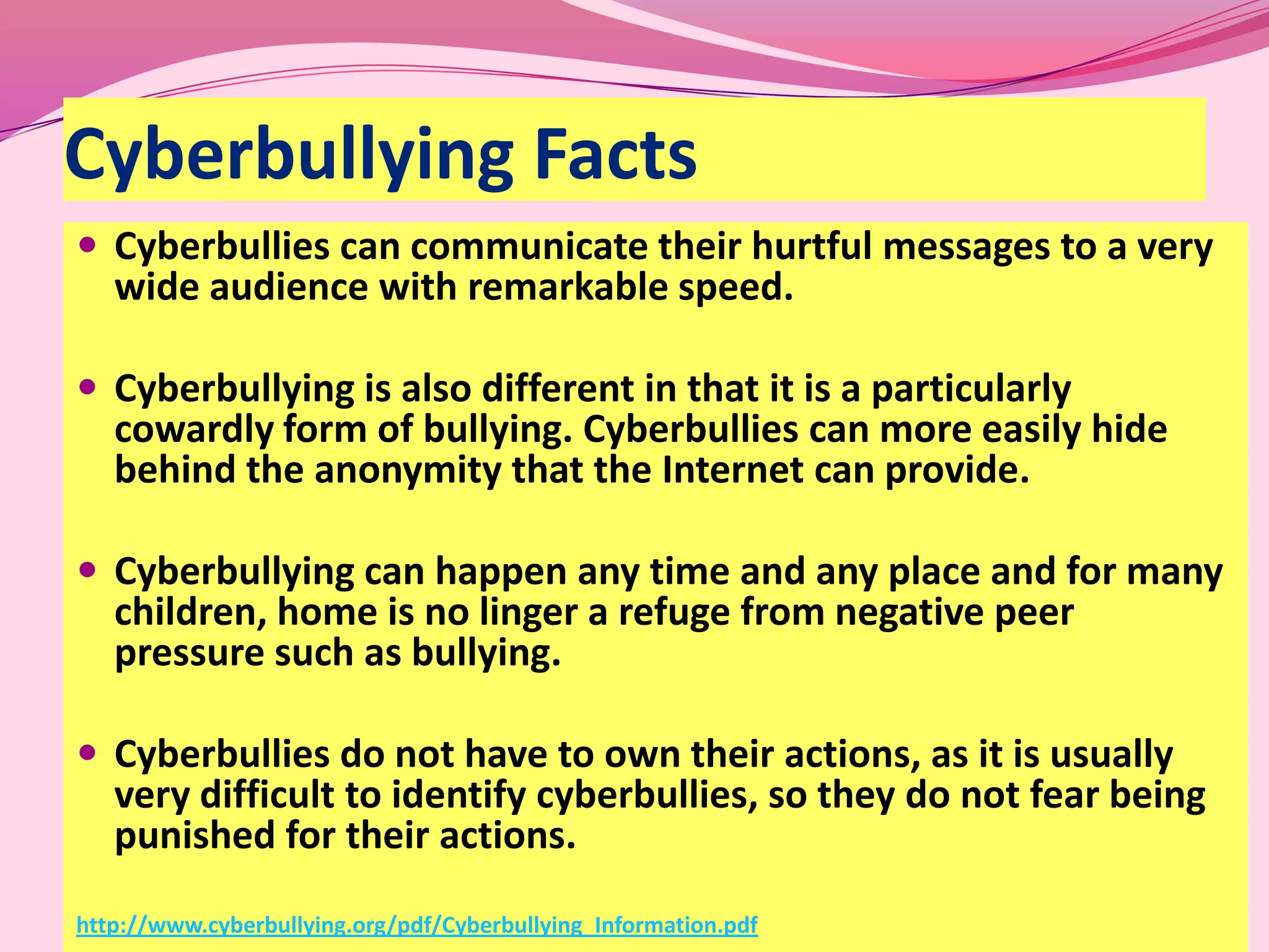 What is cyberbullying presentation | PPTX