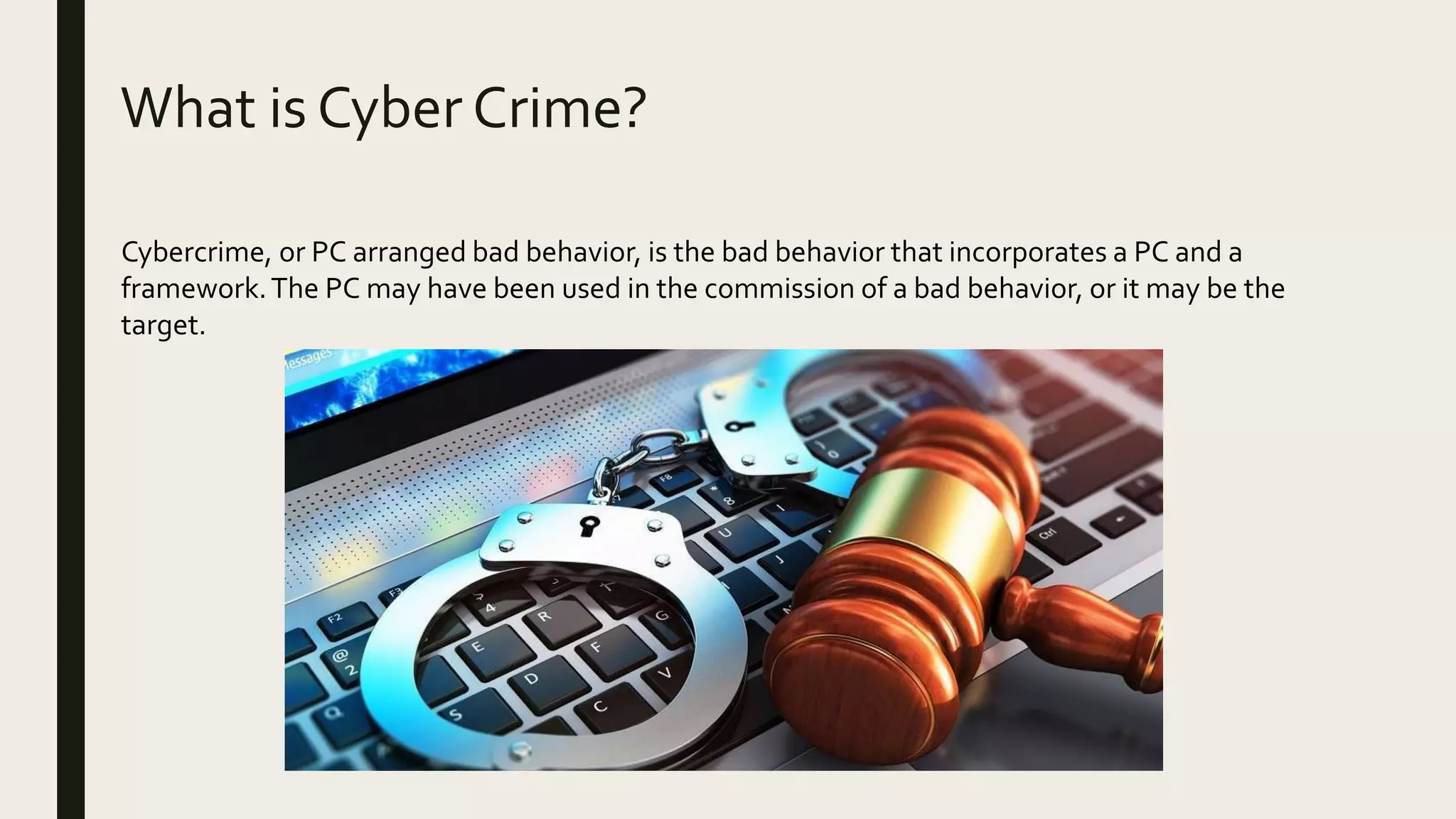 What is Cybercrime and How to Prevent Cybercrime? | PPT