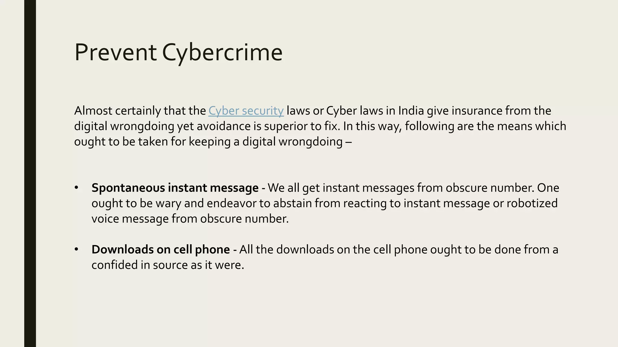 What is Cybercrime and How to Prevent Cybercrime? | PPT