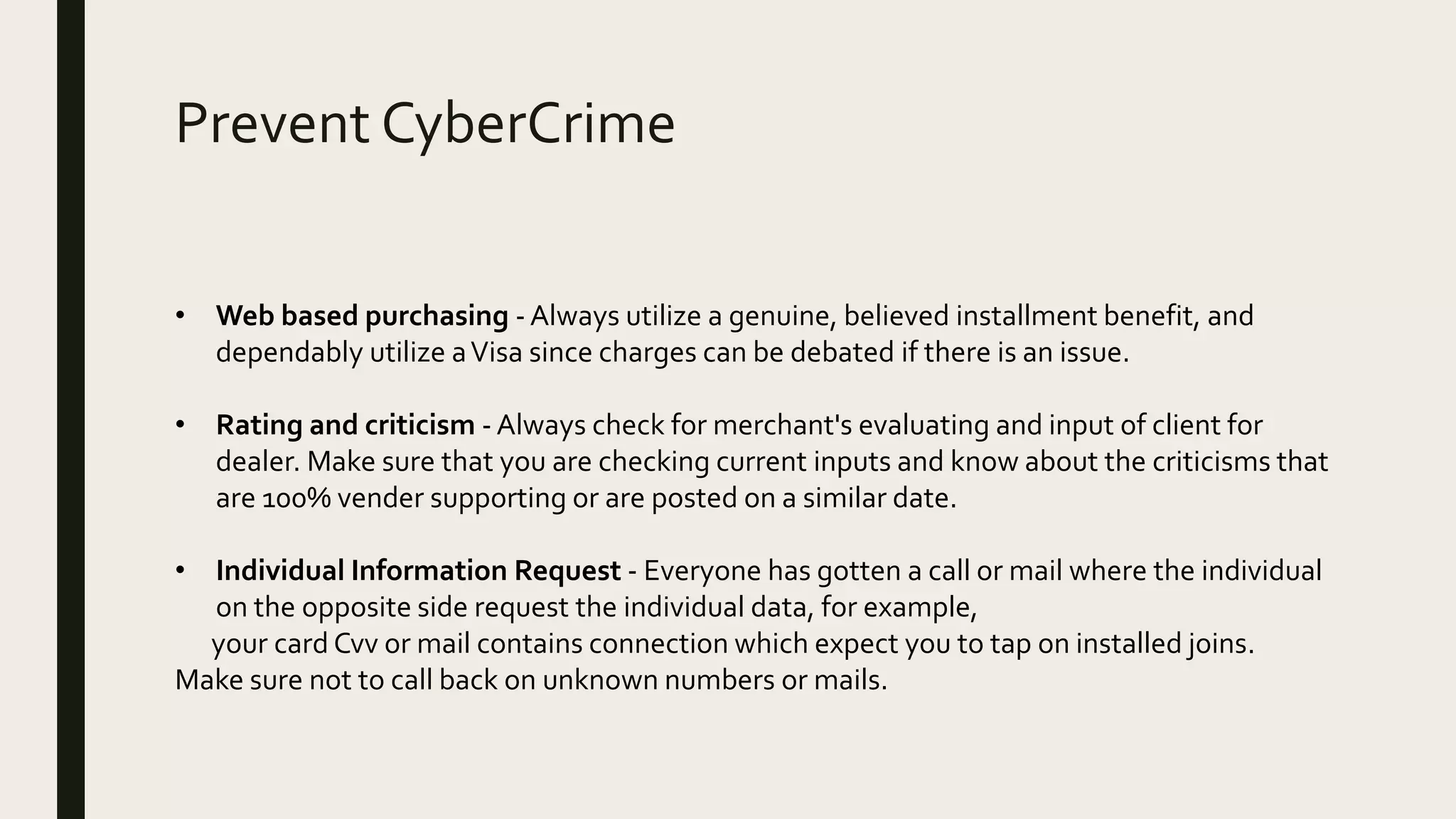 What is Cybercrime and How to Prevent Cybercrime? | PPT
