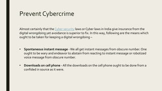 What is Cybercrime and How to Prevent Cybercrime? | PPT
