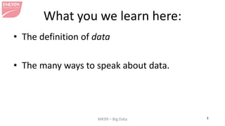 What is "data"? | PDF