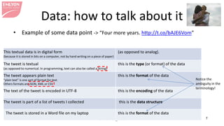 What is "data"? | PDF