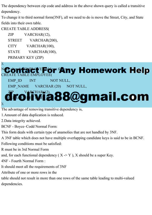 What is Database NormalizationExplain the guidelines for ensuring t.pdf