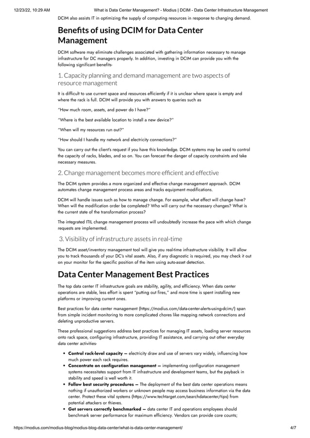 What is Data Center Management_ - Modius _ DCIM - Data Center ...