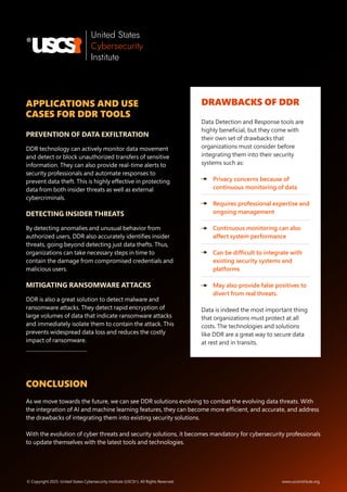 What is Data Detection and Response (DDR): Working, Benefits, and Importance | PDF
