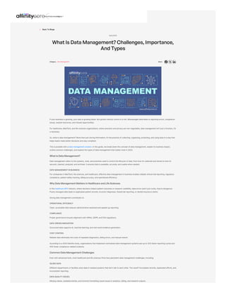What Is Data Management Challenges, Importance, and Types.pdf