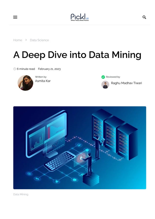 What is Data Mining? Key Concepts Explained | PDF