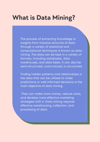 What Is Data Mining How It Works, Benefits, Techniques.pdf