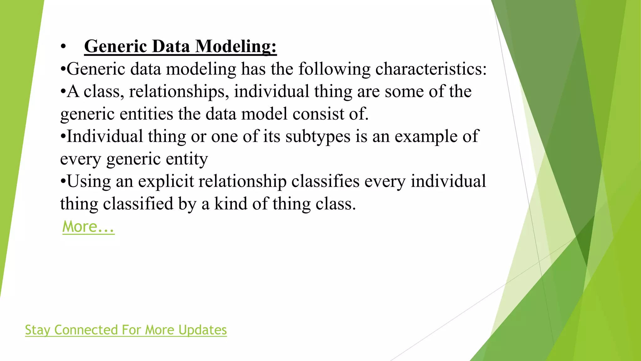 What is data modeling | PPT