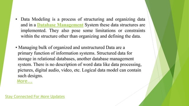 What is data modeling | PPT