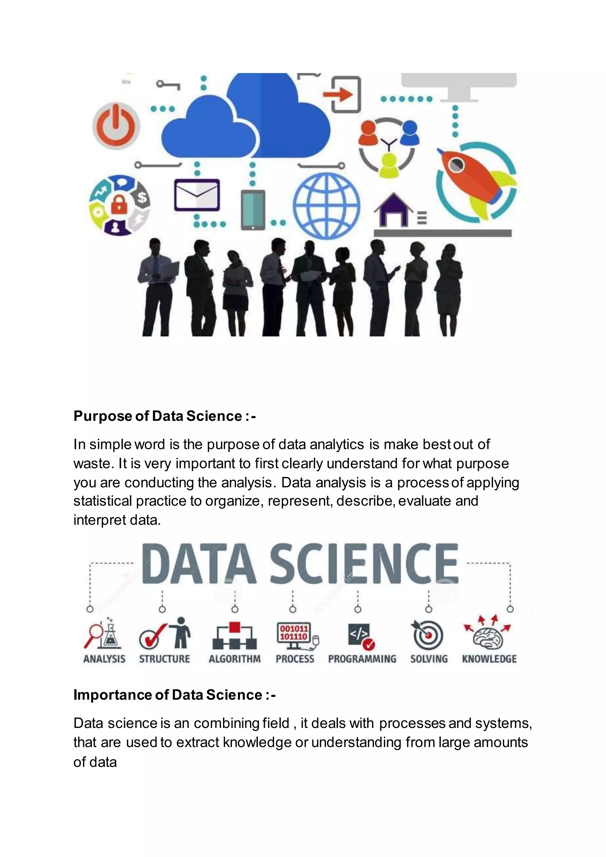 What is data science artical | PDF What is data science artical | PDF