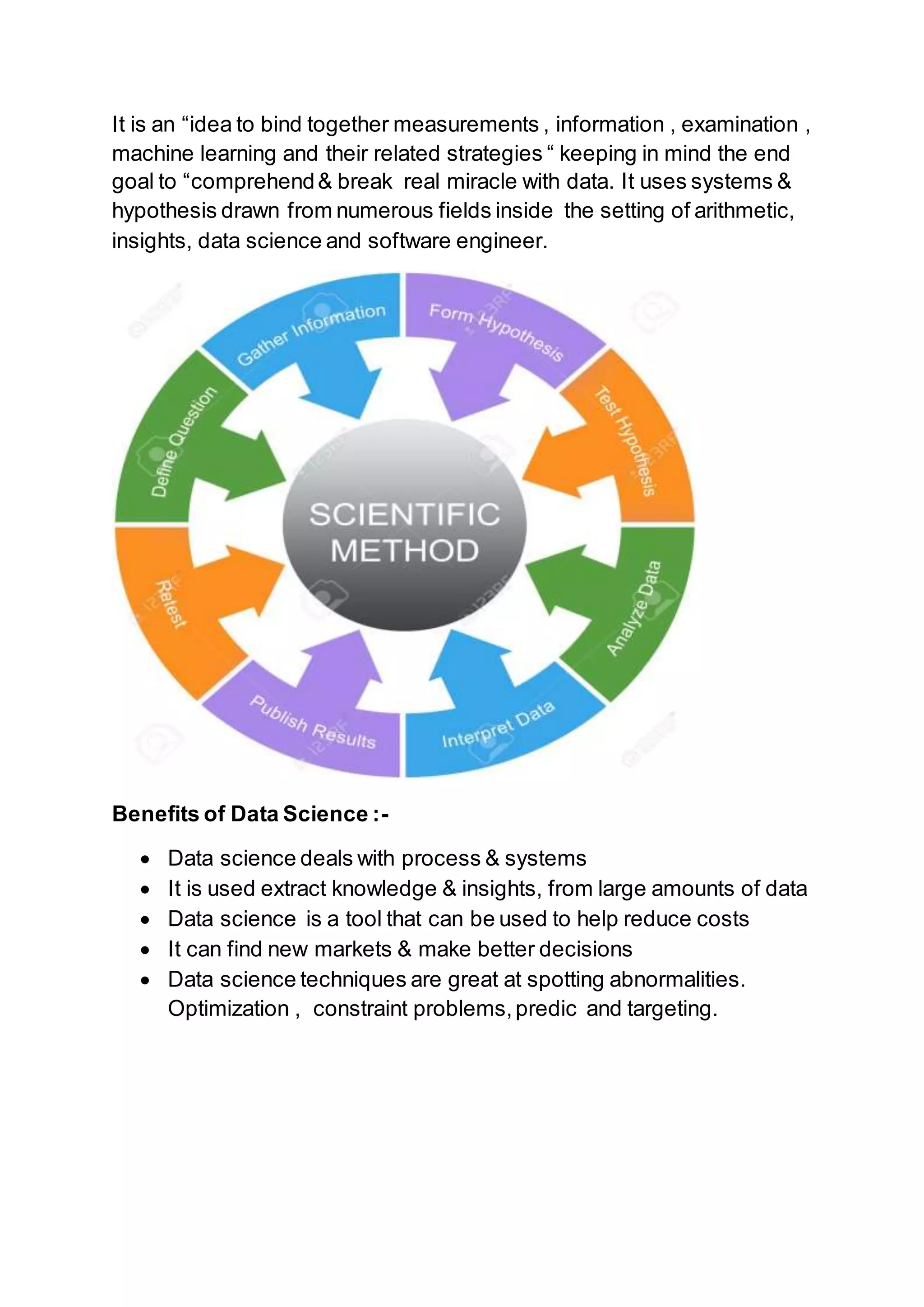 What is data science artical | PDF What is data science artical | PDF