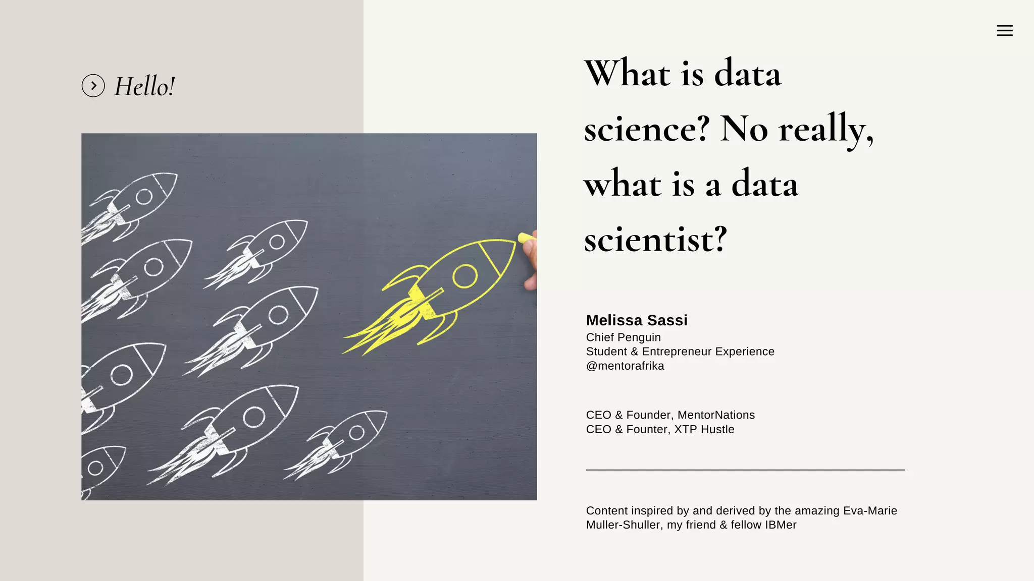 What is data science? No really, what is a data scientist? | PPT