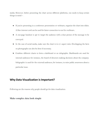 What is data visualization | PDF