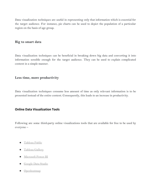 What is data visualization | PDF