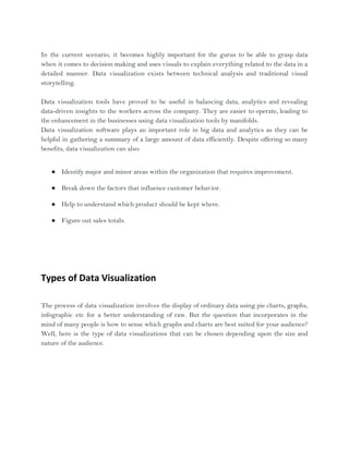 What is data visualization | PDF