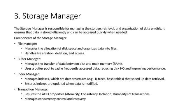 What Is Dbms Architecture Components Of Dbms Architecture And Types Of Dbms Architecture Ppt
