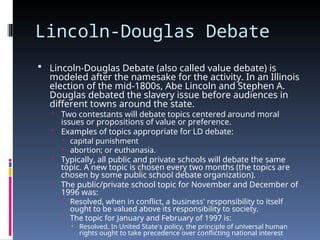 What is the Debate in communication field | PPT