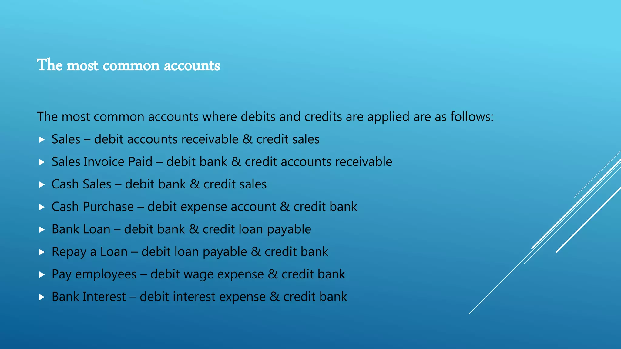 What is debit & credit | PPT