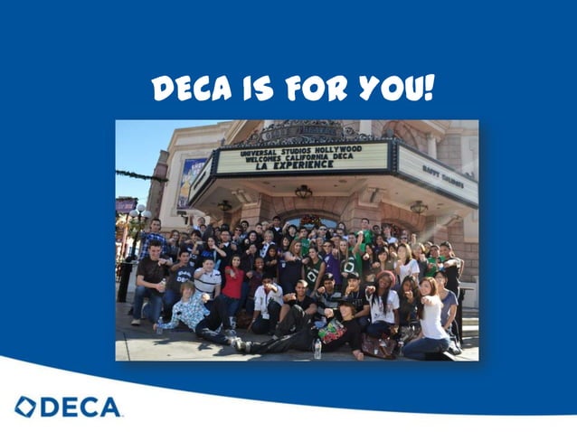 What is DECA? | PPTX | Business | Business and Finance