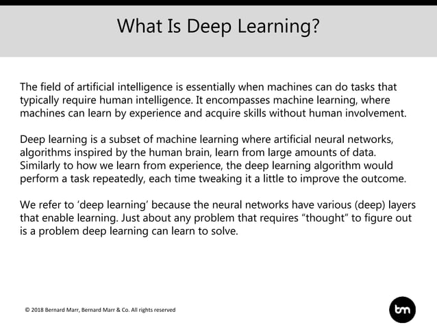 What Is Deep Learning AI? A Simple Guide With 8 Practical Examples ...