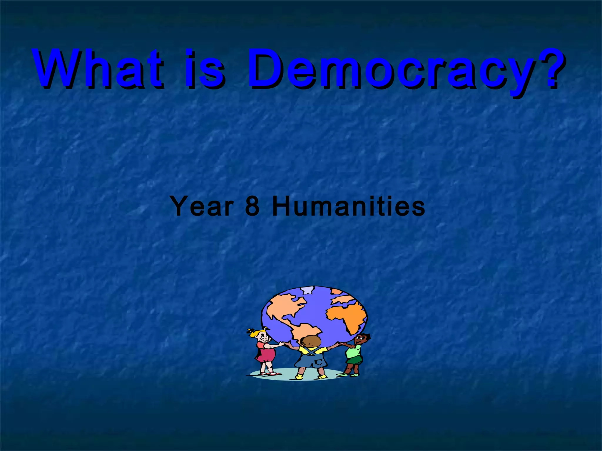 What is democracy | PPT