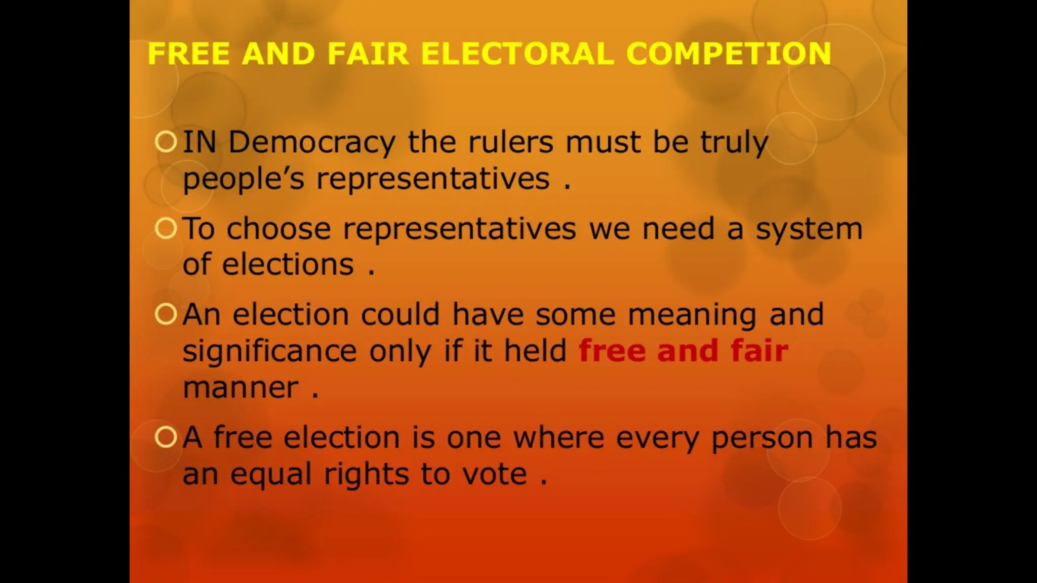 WHAT IS DEMOCRACY ppt.pptx class9 civics | PPT