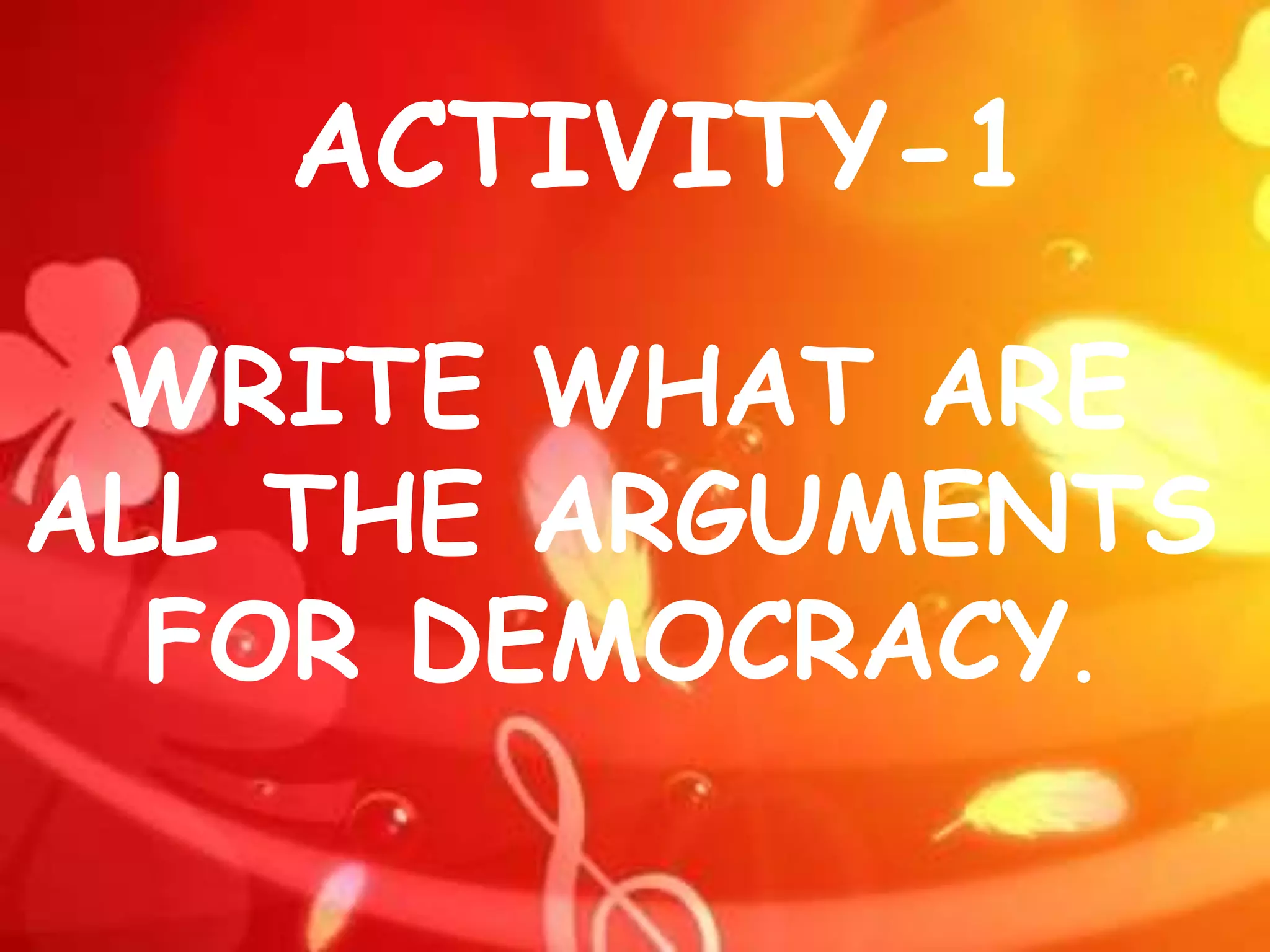 What is democracy why democracy | PPTX