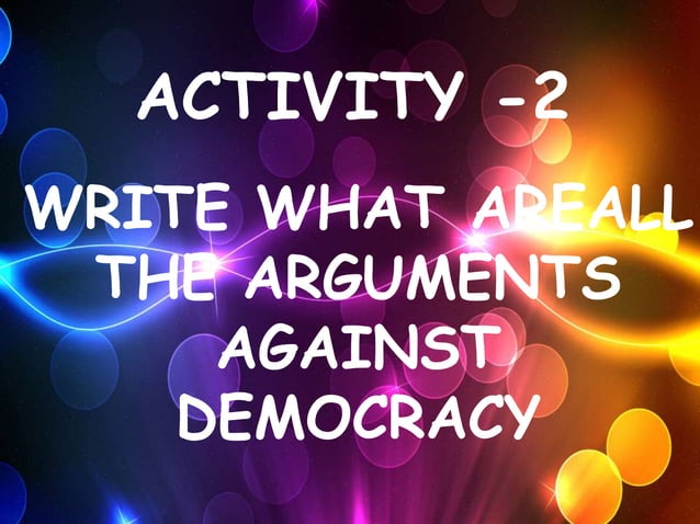 What is democracy why democracy | PPT