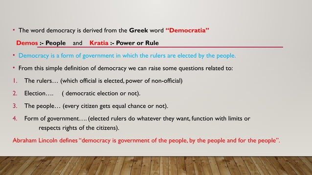 What is democracy why democracy.pptx class 9 | PPTX