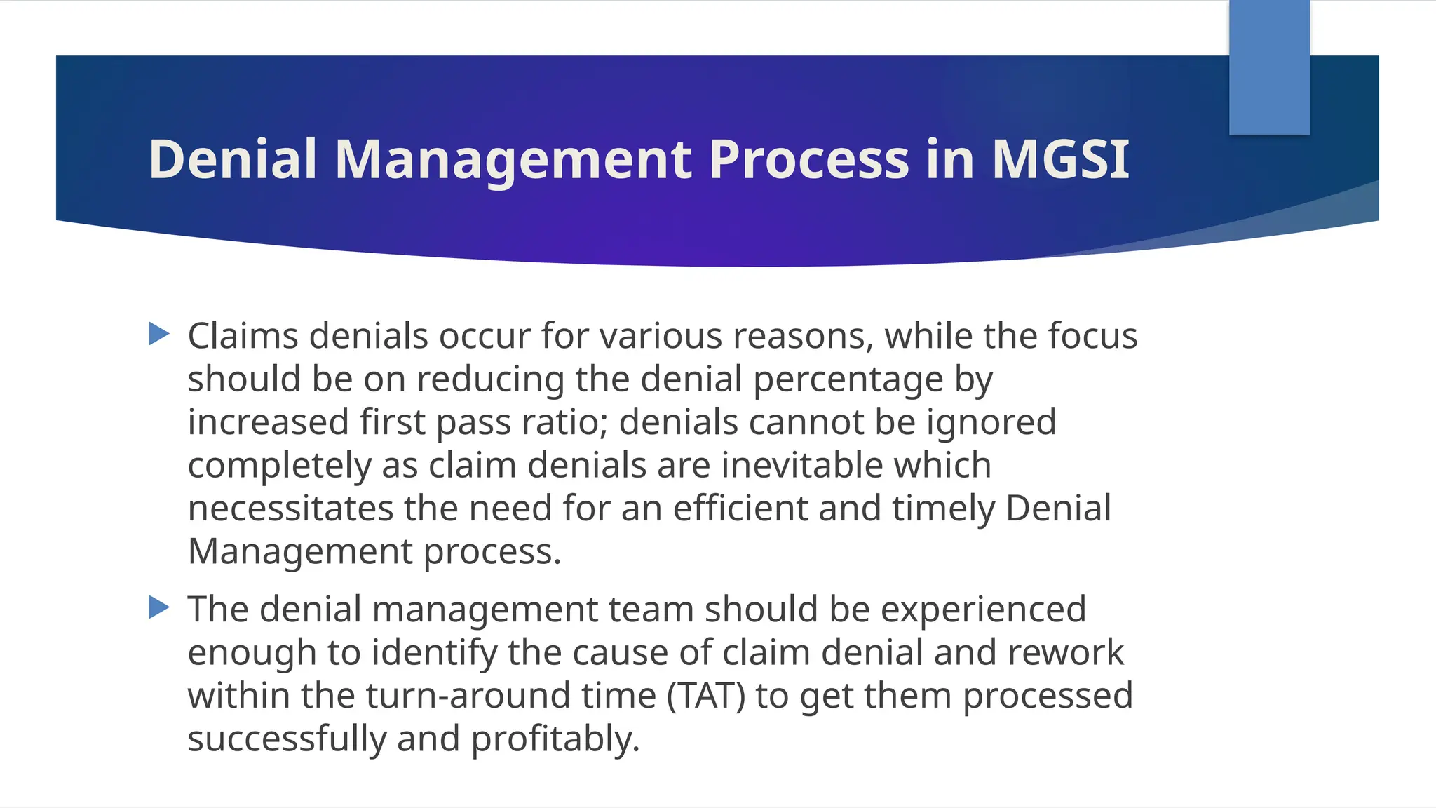 What is Denial Management in Healthcare? | PPTX