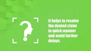 What is denial management and its uses? | PPTX