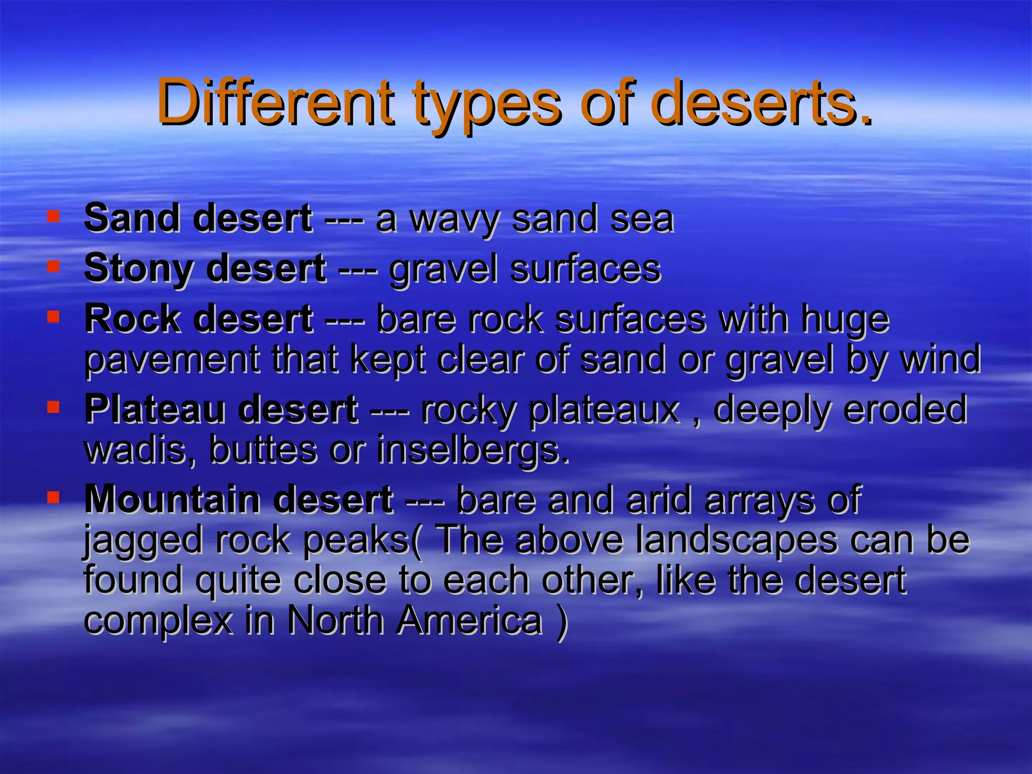 What is desertification | PPT