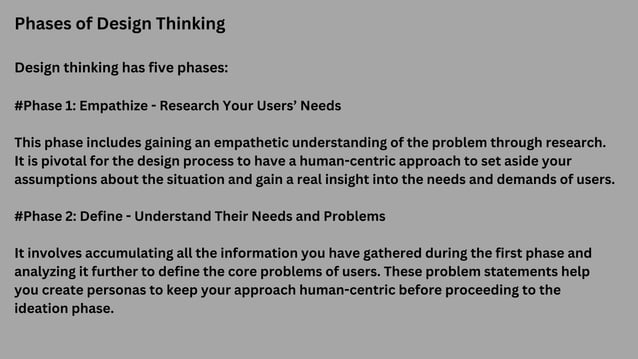 What is Design Thinking Why is It Important.pdf | Technology & Computing