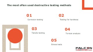 What is Destructive Testing? Techniques, Applications, and Alternatives ...
