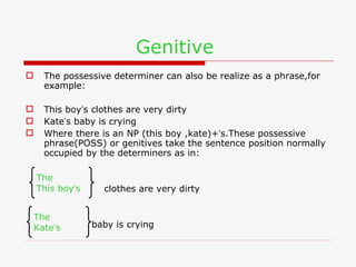 What is determiner | PPT