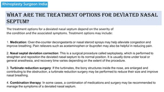 What is Deviated Nasal Septum | PDF
