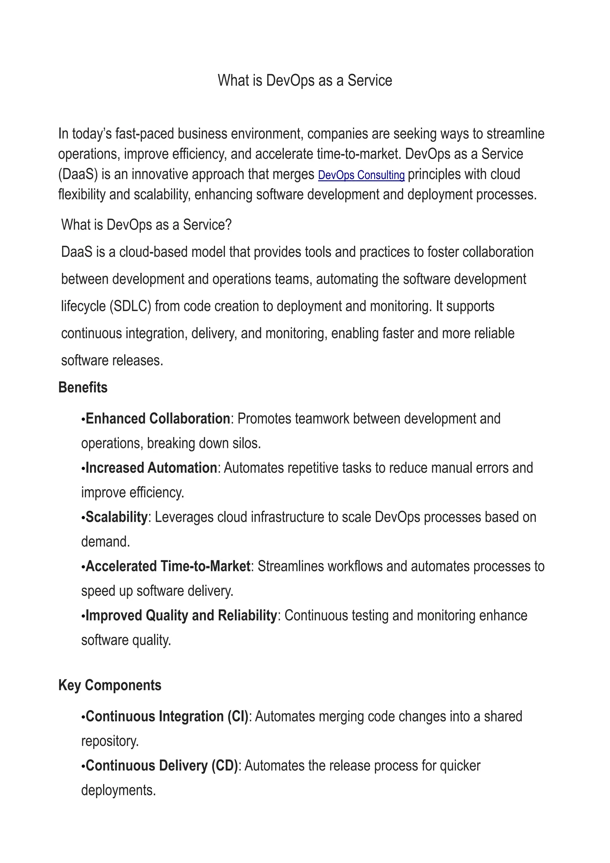 Comprehensive DevOps Solutions | Urolime | PDF
