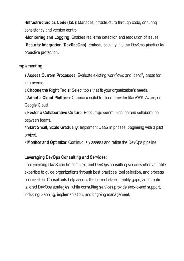 Comprehensive DevOps Solutions | Urolime | PDF Comprehensive DevOps Solutions | Urolime | PDF