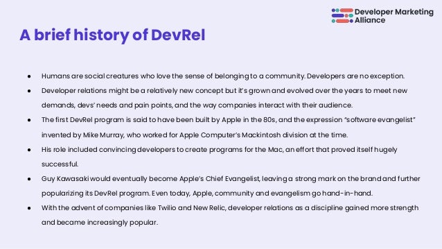 What is DevRel - Developer Marketing Alliance.pptx