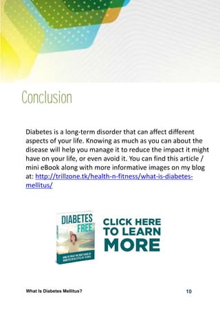 What is Diabetes Mellitus? | PPT