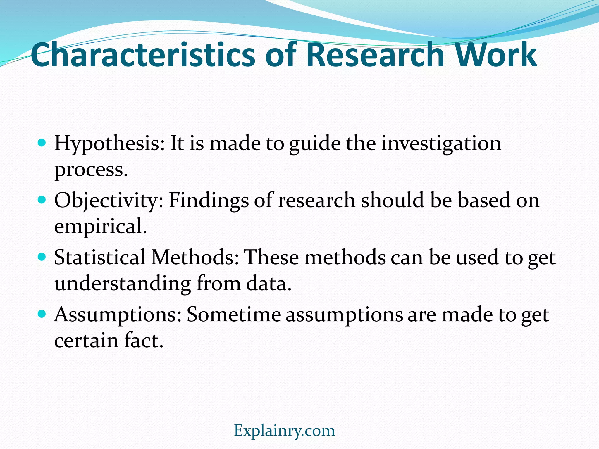 What is difference between search and research | PPTX