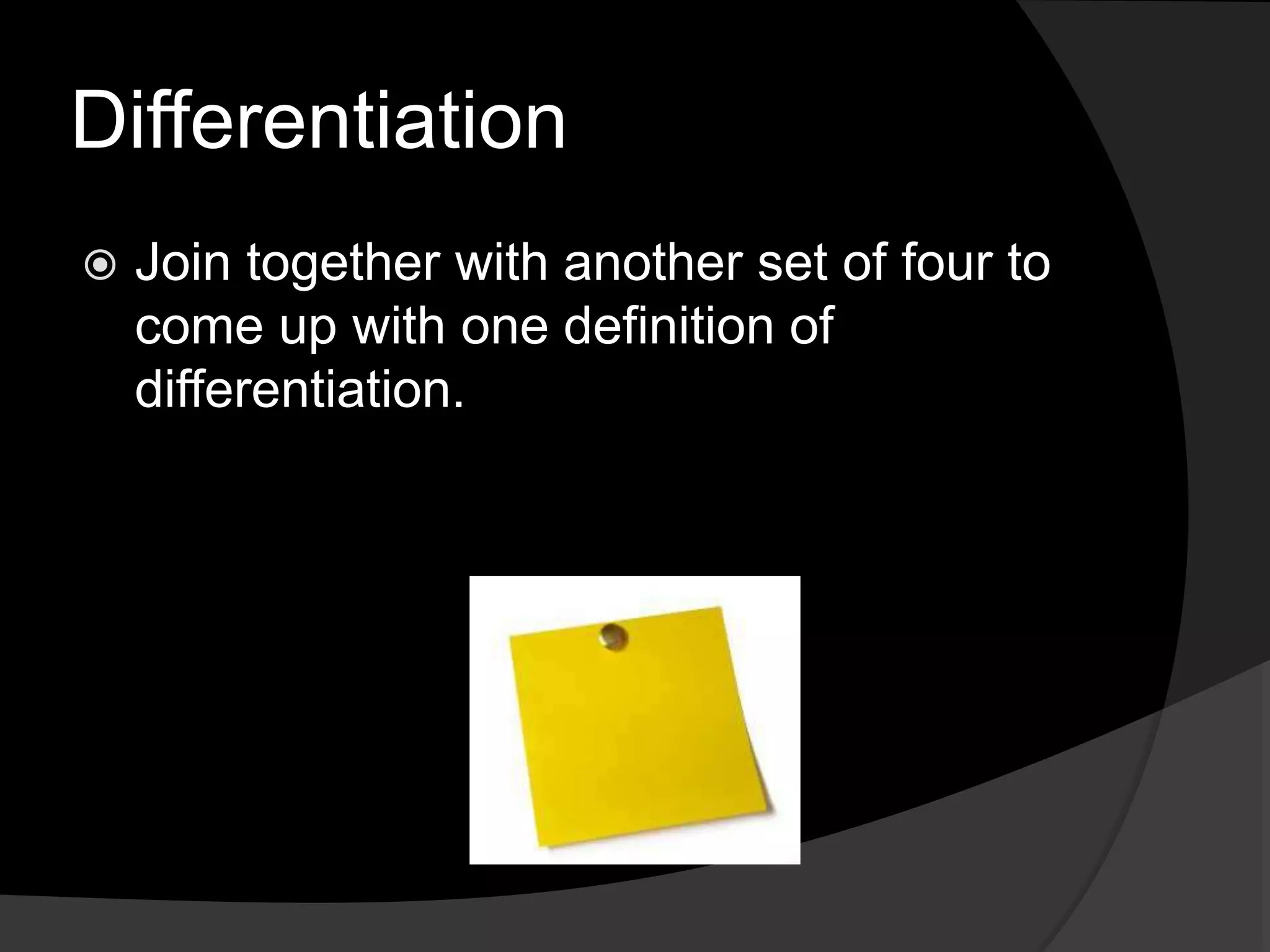 What is differentiation | PPTX | Special Needs Kids | Parenting