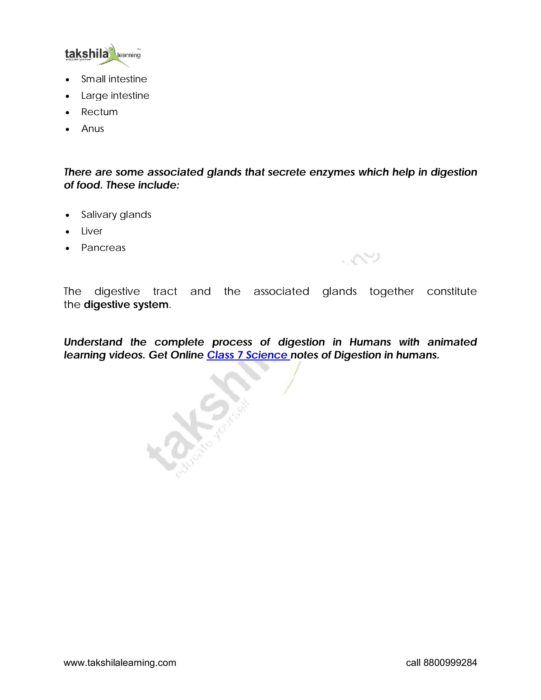 What is digestion class 7 science | PDF