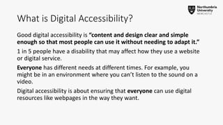 What is Digital Accessibility - an introduction to digital ...