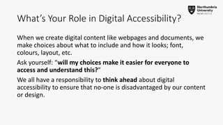What is Digital Accessibility - an introduction to digital ...